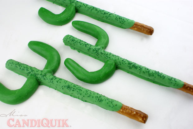 Cactus Pretzels | CANDIQUIK