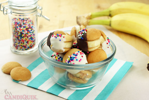 Chocolate BaNilla Wafer Bites | CANDIQUIK