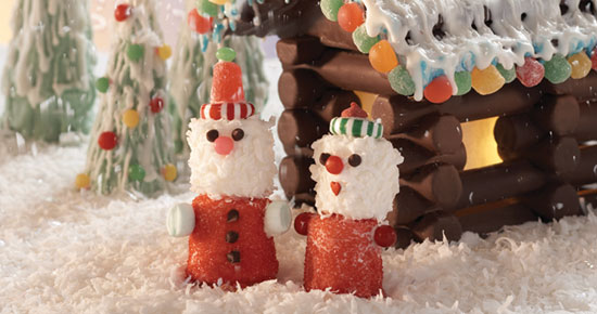 Marshmallow Santas | CANDIQUIK