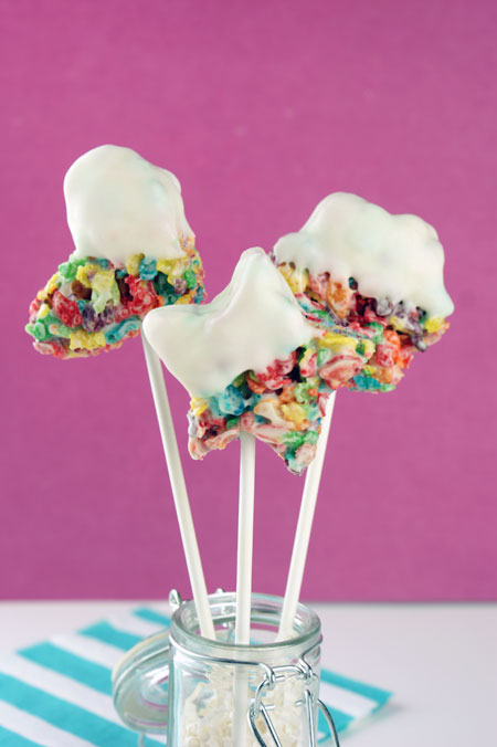 Magic Rainbow Krispie Pops | CANDIQUIK