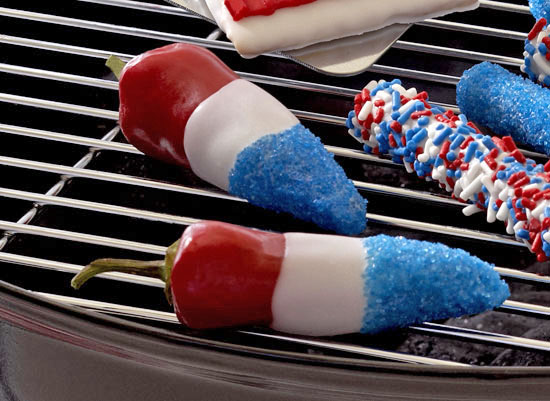 Red, White & Blue Peppers | CANDIQUIK