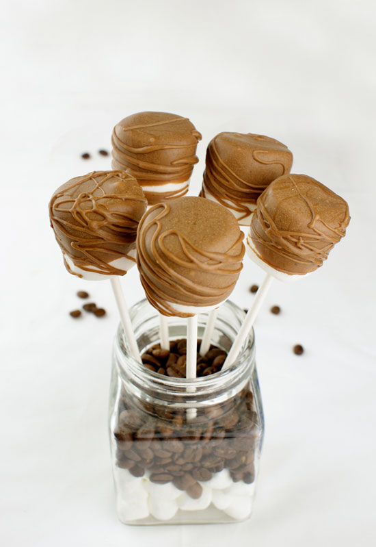 Mocha Marshmallow Pops | CANDIQUIK